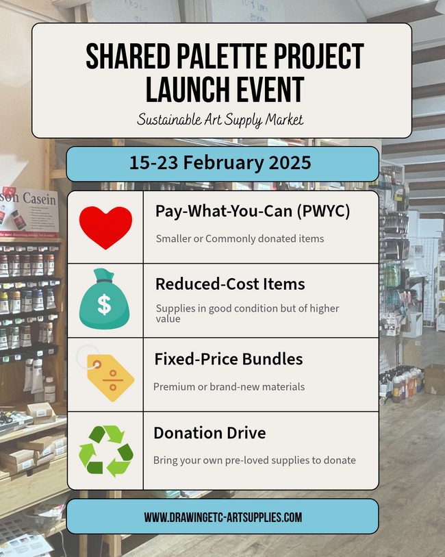 SHARED PALETTE PROJECT LAUNCH EVENT (15-23 Feb) – drawingetc